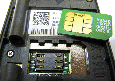 SIM (card) dictionary definition | SIM (card) defined