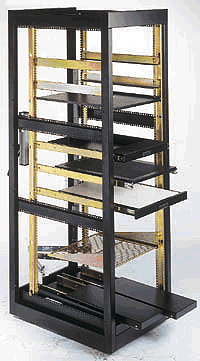 Rack-mounted dictionary definition | rack-mounted defined